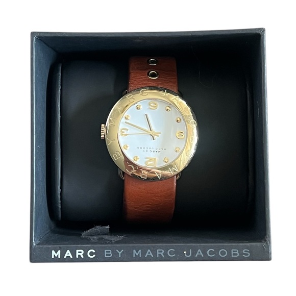 Marc By Marc Jacobs | Accessories | Amy Quartz White Dial Ladies Watch ...